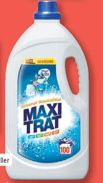 Maxitrat Waschmittel 100 Wäschen Angebot bei Lidl