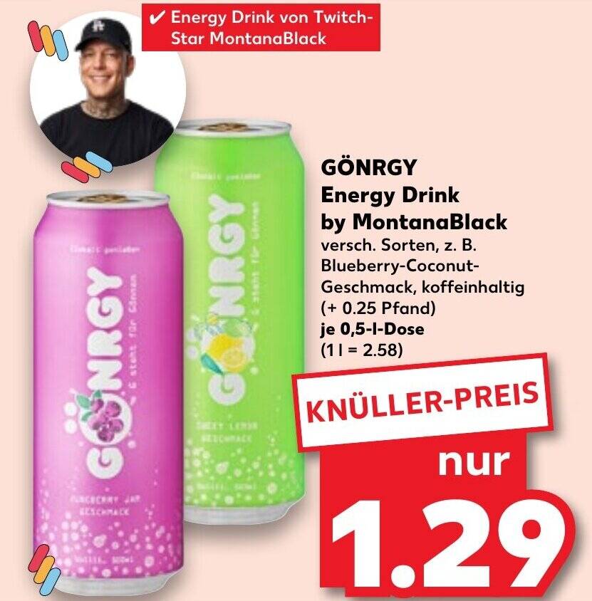 Gonrgy Energy Drink Kaufland