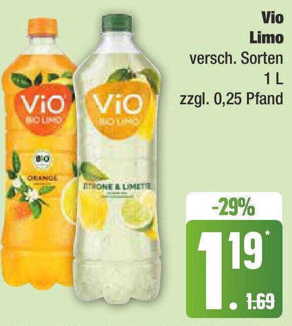 Vio Limo 1 l Angebot bei Edeka