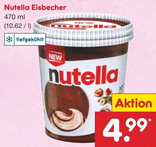 Spannende Netto Nutella Angebot Ebenbild