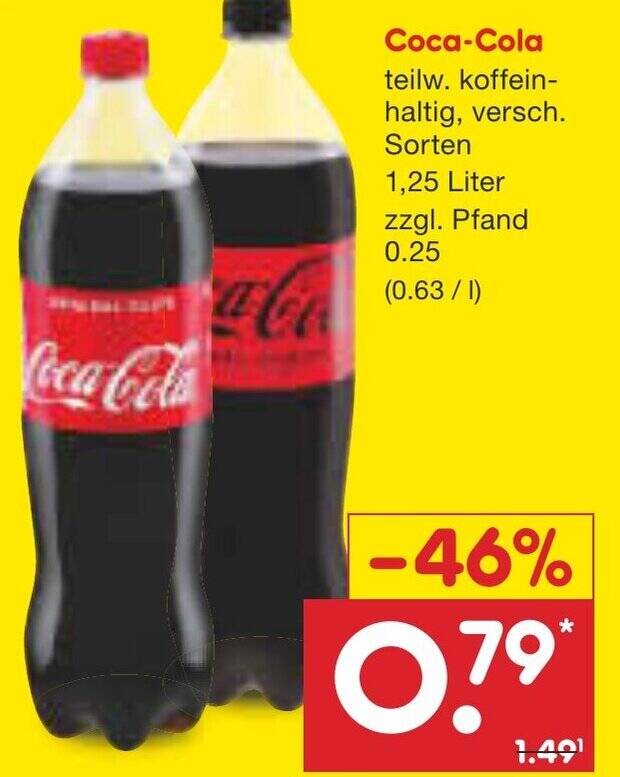 Wunderschöne Netto Coca Cola Angebot Ebenbild