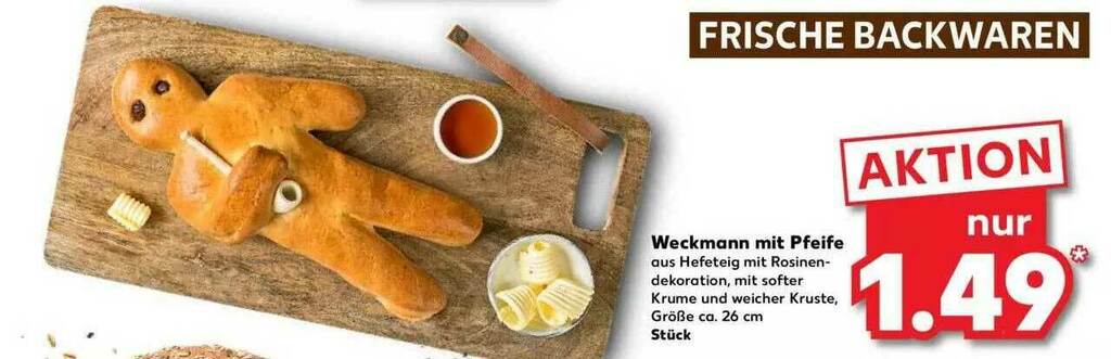 Weckmann Mit Pfeife Angebot bei Kaufland