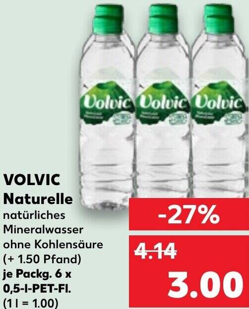 Erstaunlich Kaufland Volvic Angebot Ebenbild