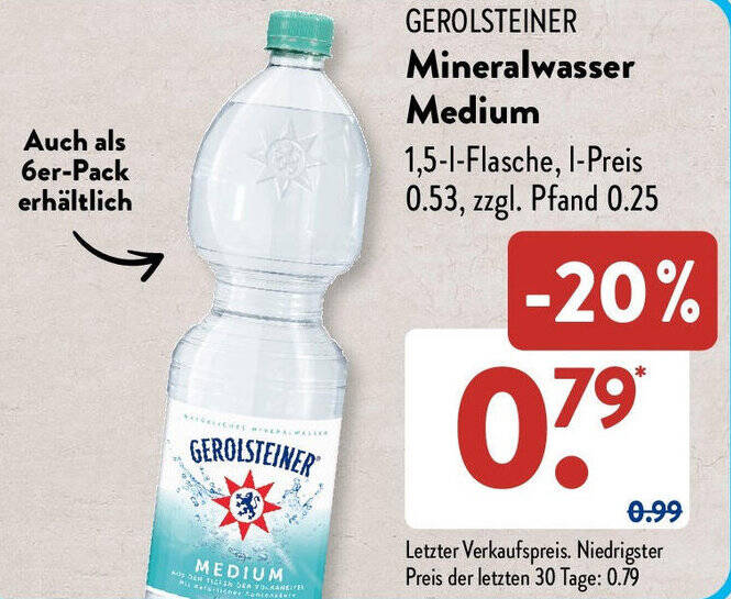 Wunderbar Gerolsteiner Angebot In Meiner Nãhe Bilder