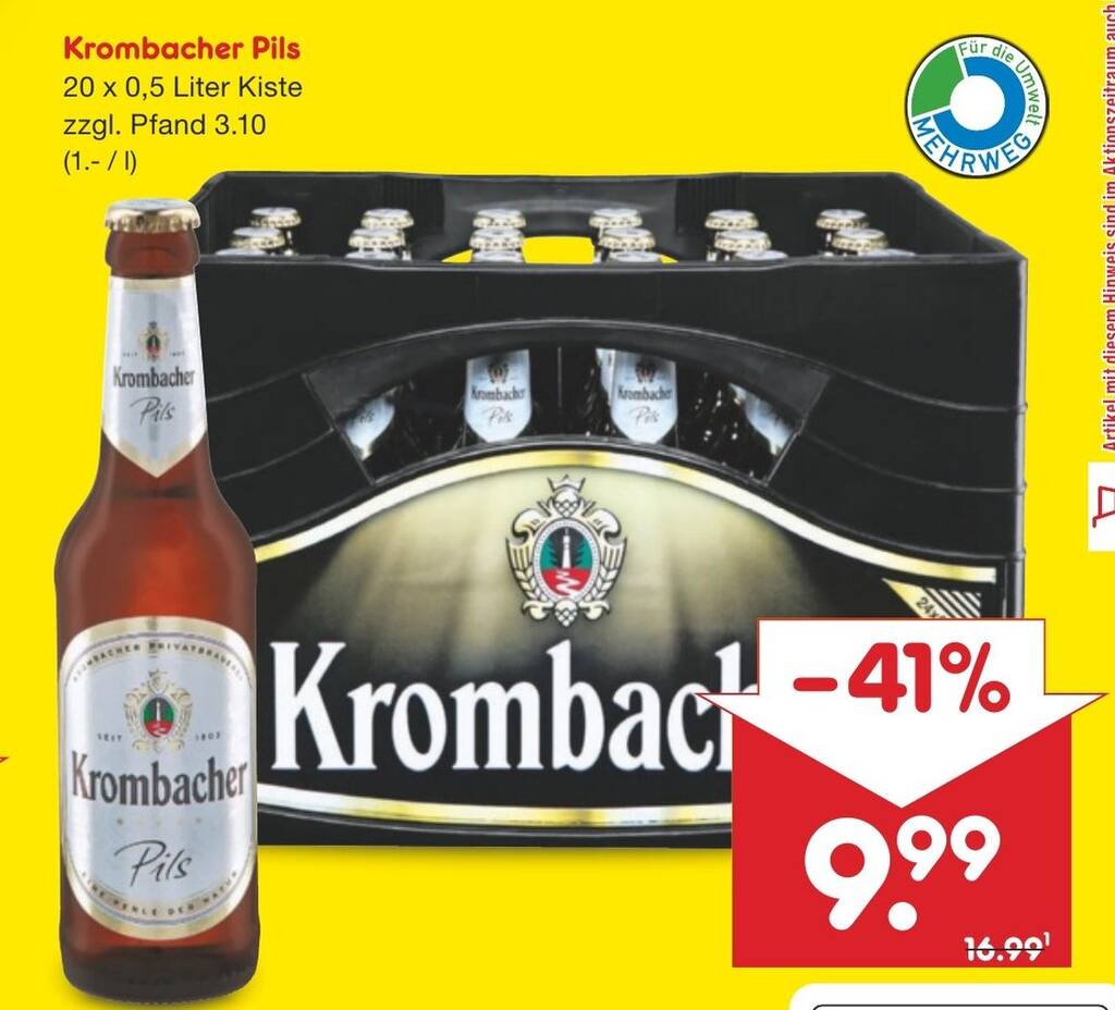 Netto Krombacher Angebot