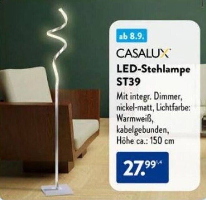 Erstaunlich Aldi Stehlampe Angebot Bild