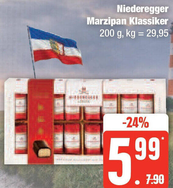 Niederegger Marzipan Klassiker 200 g Angebot bei Edeka