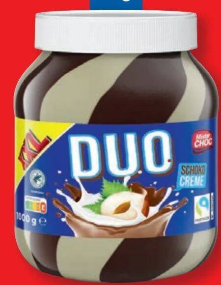Duo Schoko Creme XXL Angebot bei Lidl