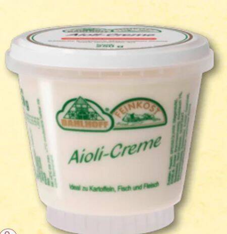 Aioli Creme Angebot bei Aldi Nord