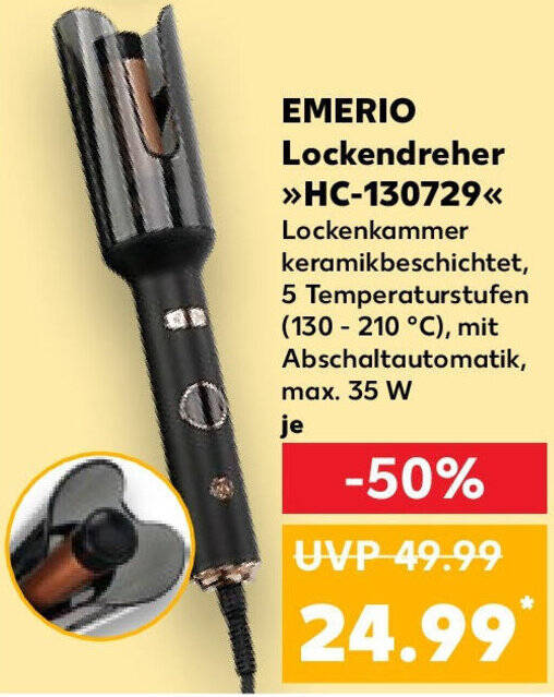 EMERIO Lockendreher HC-130729 Angebot bei Kaufland