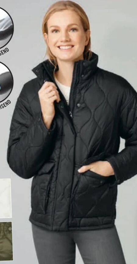 Elegantes Lidl Steppjacke Damen Fotos