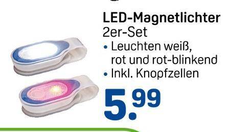 Ideenwelt led-magnetlichter 2er-set Angebot bei Rossmann