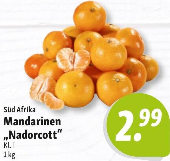 Mandarinen ,,Nadorcott" 1 kg Angebot bei Nah & Frisch