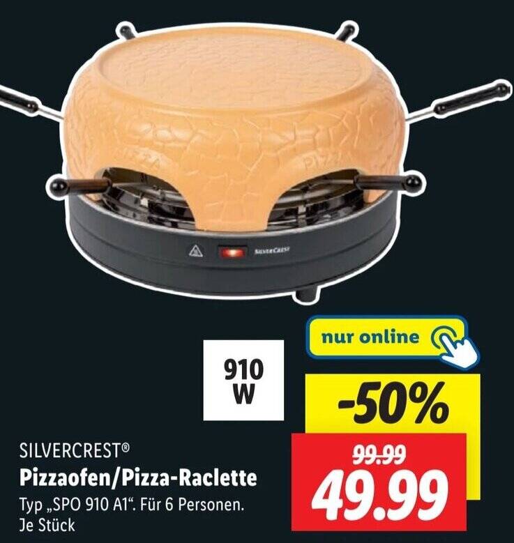 SILVERCREST Pizzaofen/Pizza-Raclette Angebot bei Lidl