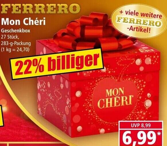 Mon Cherie Angebot