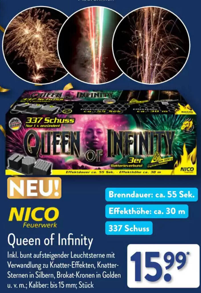 NICO Queen of Infinity Angebot bei Aldi Nord