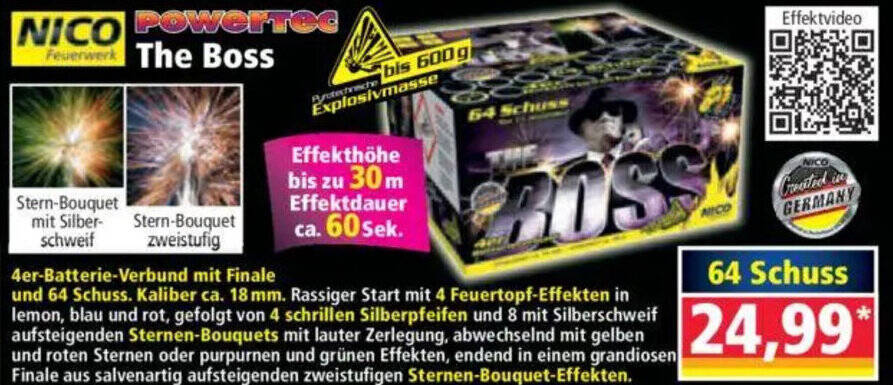 NICO Powertec The Boss Angebot bei Norma