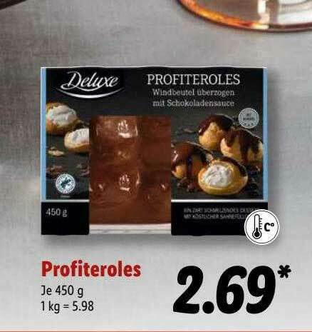 Deluxe Profiteroles Angebot bei Lidl
