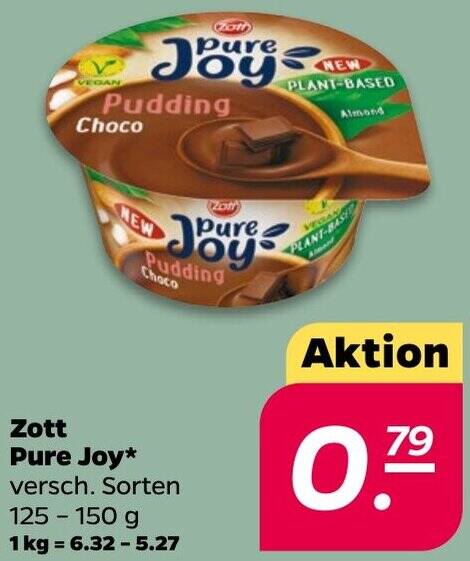 Zott Pure Joy 125-150 g Angebot bei NETTO