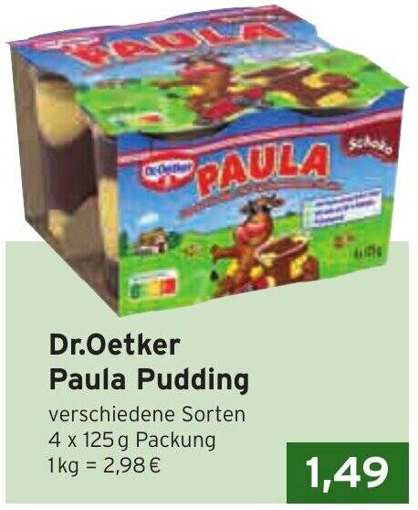 Alle Paula pudding Angebote - Entdecken Sie das günstigste Paula ...