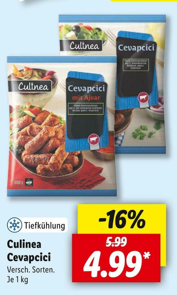 Culinea cevapcici Angebot bei Lidl