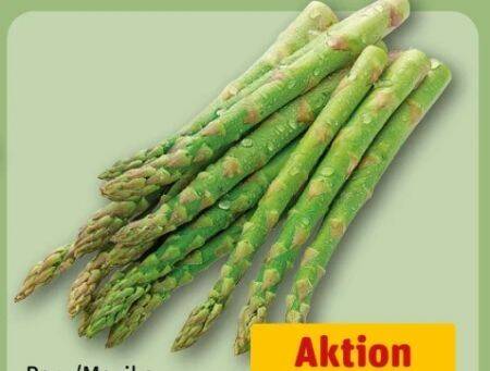 Spargel Grün Angebot bei REWE Center