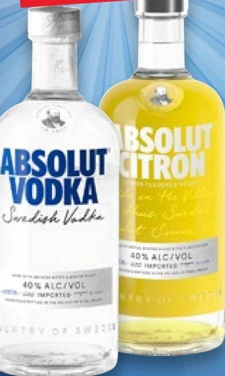 Absolut Schwedisch Vodka Angebot bei Kaufland