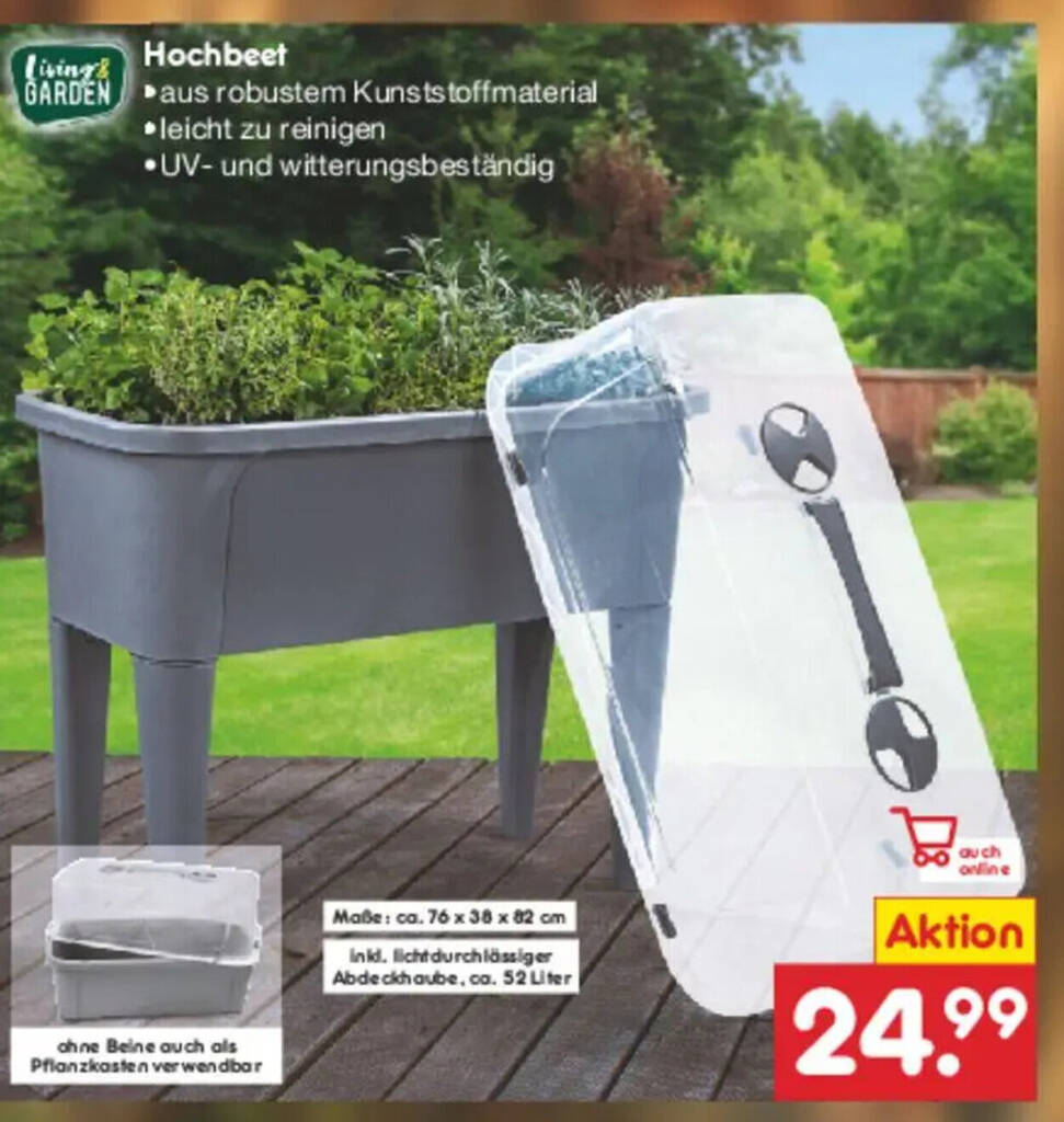 Hochbeet Angebot bei Netto Marken-Discount