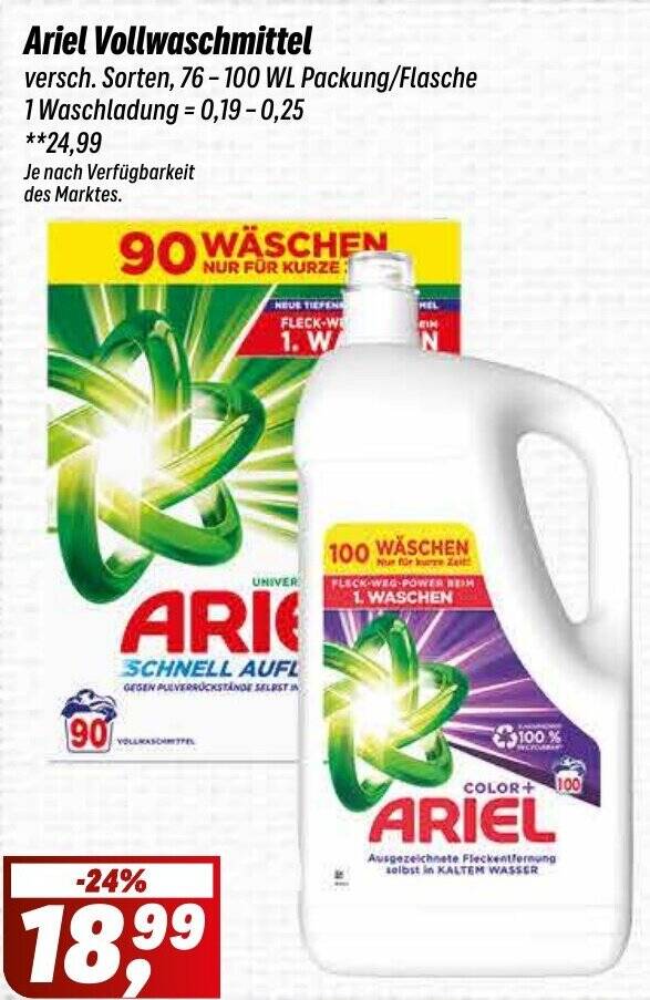 Alle Ariel Angebote - Entdecken Sie das günstigste Ariel Angebot!
