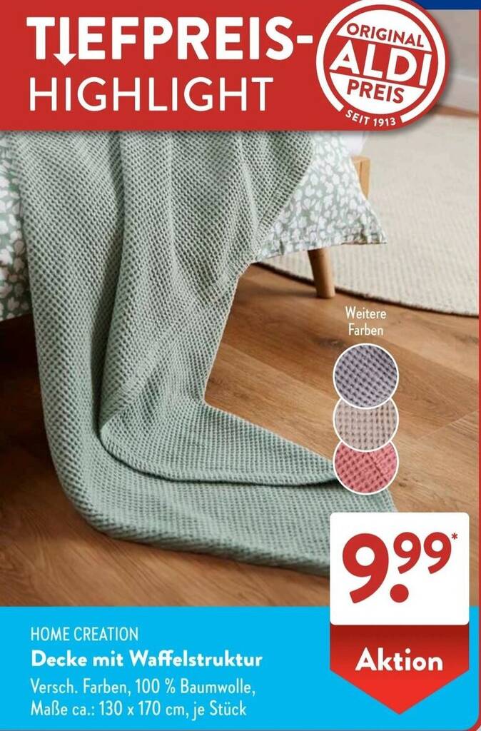 Verwunderlich Aldi Süd Decke Bild