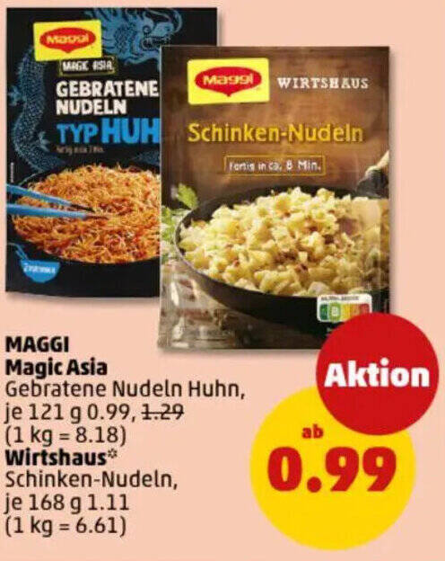 MAGGI Magic Asia 121 g Angebot bei PENNY €0,99