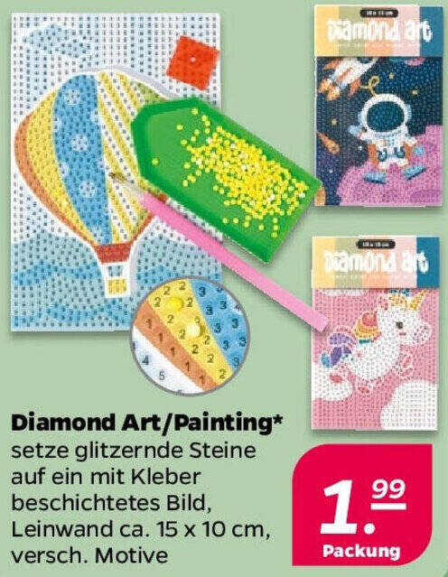Diamond Art/Painting Angebot bei NETTO
