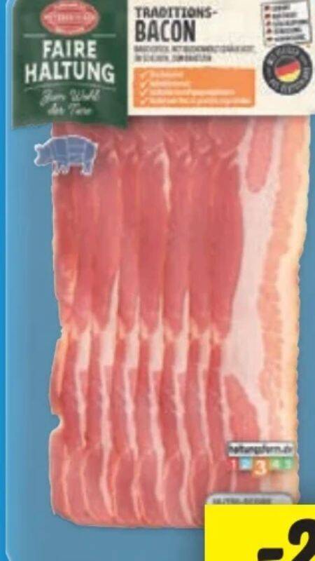Metzgerfrisch Bio Traditions-Bacon Angebot bei Lidl