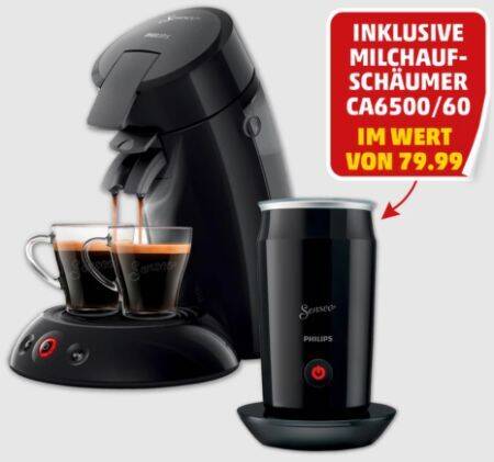 Philips Kaffeepadmaschine HD6553/65 Angebot bei PENNY
