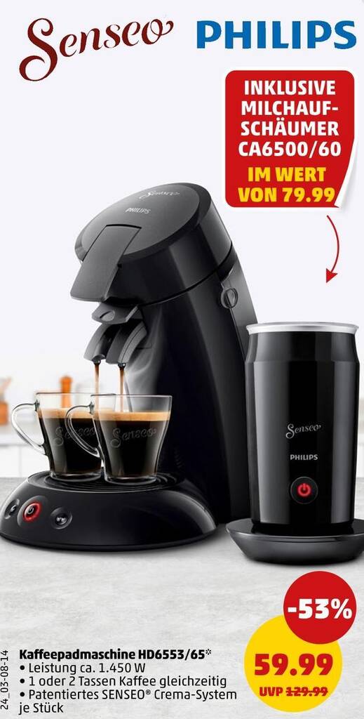Schãne Senseo Kaffeemaschine Angebot Penny Bild