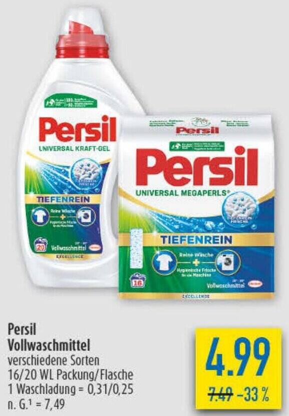 Alle Persil Angebote - Entdecken Sie das günstigste Persil Angebot!