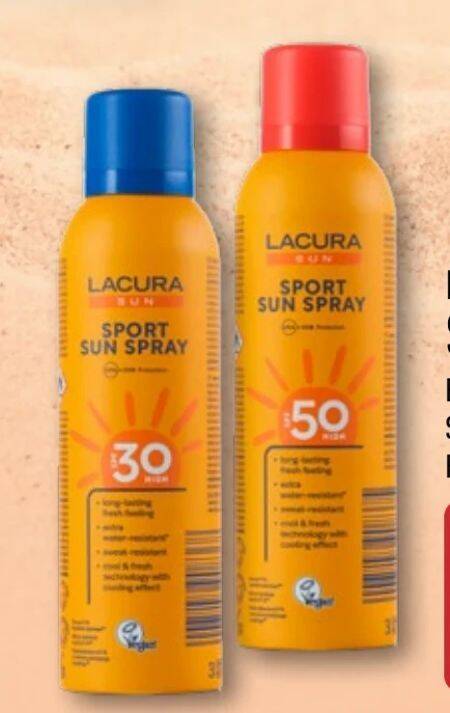 Lacura Sport Sun-Spray SPF 30 Angebot bei Aldi Nord