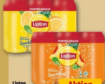Lipton Ice Tea Sparkling Angebot bei REWE Center