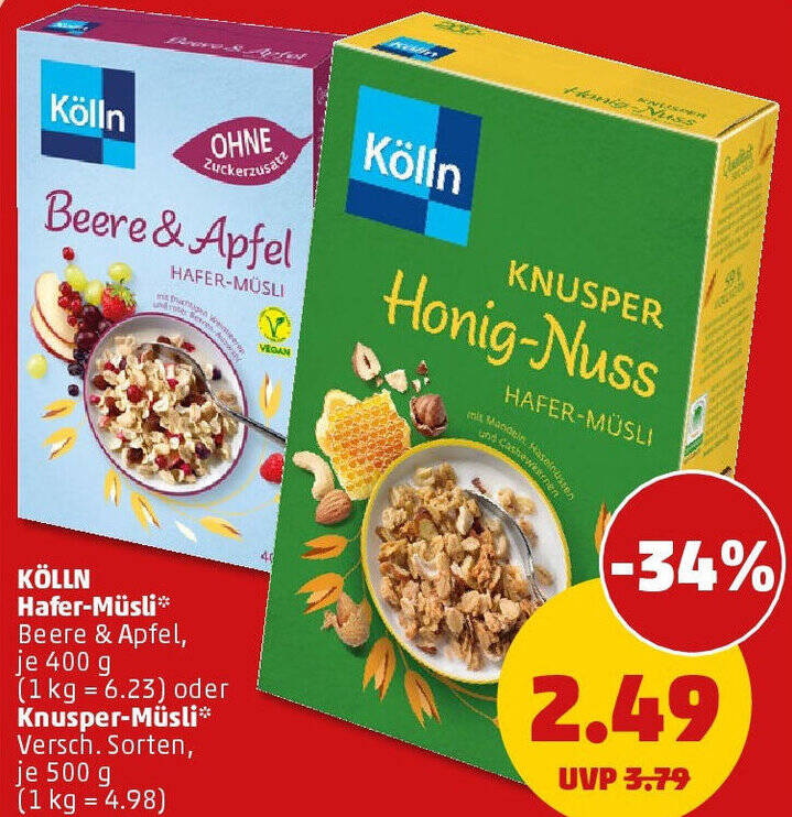 Alle Knusper müsli Angebote - Entdecken Sie das günstigste Knusper ...