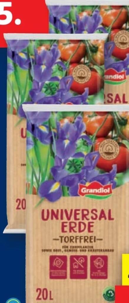 Grandiol Universalerde Angebot bei Lidl