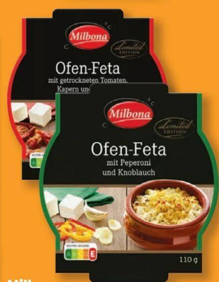 Milbona Ofen-Feta mit Peperoni und Knoblauch Angebot bei Lidl
