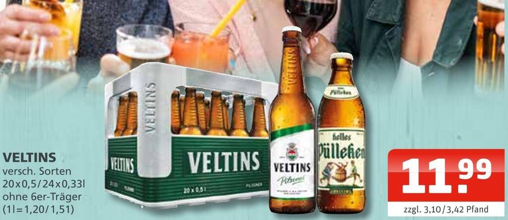 Alle Veltins Angebote - Entdecken Sie das günstigste Veltins Angebot!