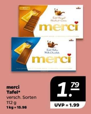 Alle Merci Angebote - Entdecken Sie das günstigste Merci Angebot!