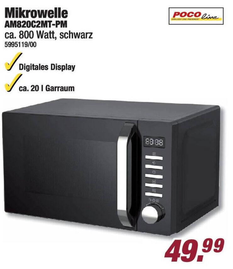 Wunderschöne Poco Mikrowelle 33 Euro Ebenbild