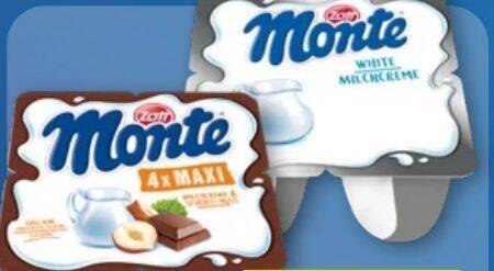 Zott Monte White Angebot bei Aldi Nord