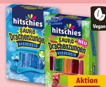 Hitschler Hitschies Saure Drachenzungen Wassereis Angebot bei REWE Center