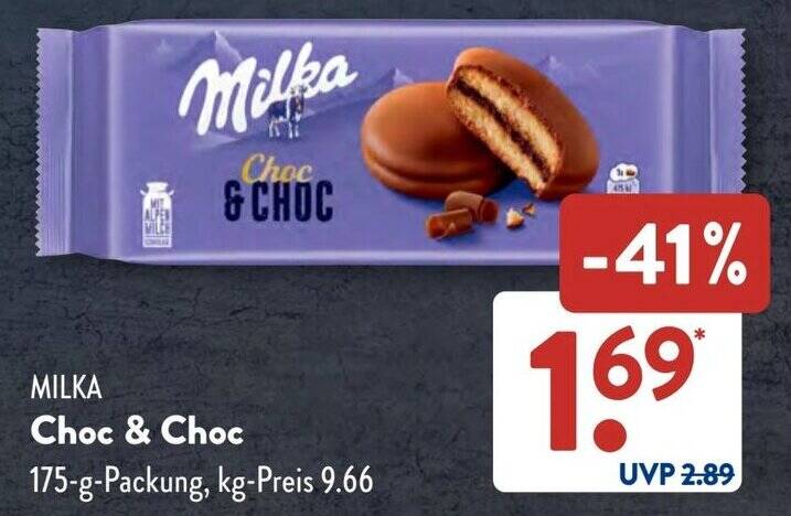 MILKA Choc & Choc 175 g Angebot bei Aldi Süd