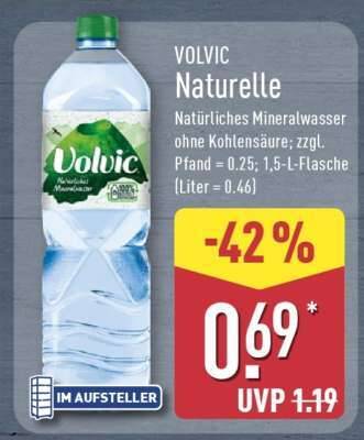 VOLVIC Naturelle Angebot bei Aldi Nord