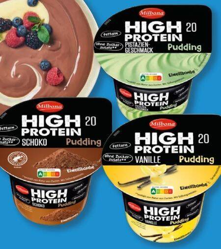 Milram Milbona High Protein Schoko Pudding Angebot bei Lidl