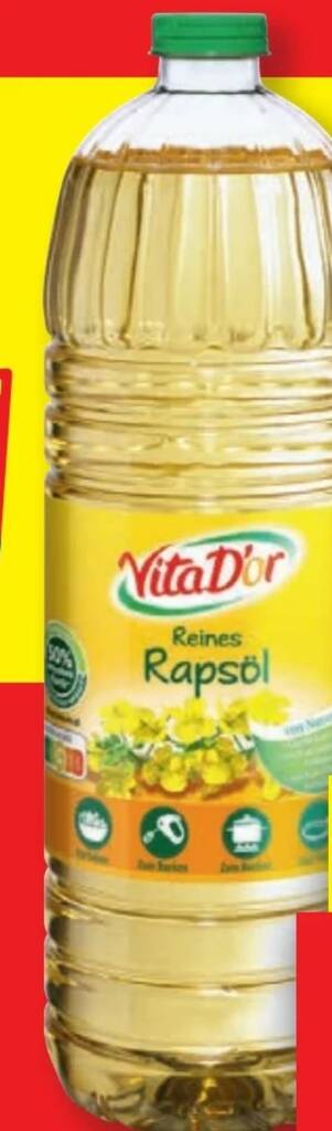 Vita D'or Reines Rapsöl Angebot bei Lidl